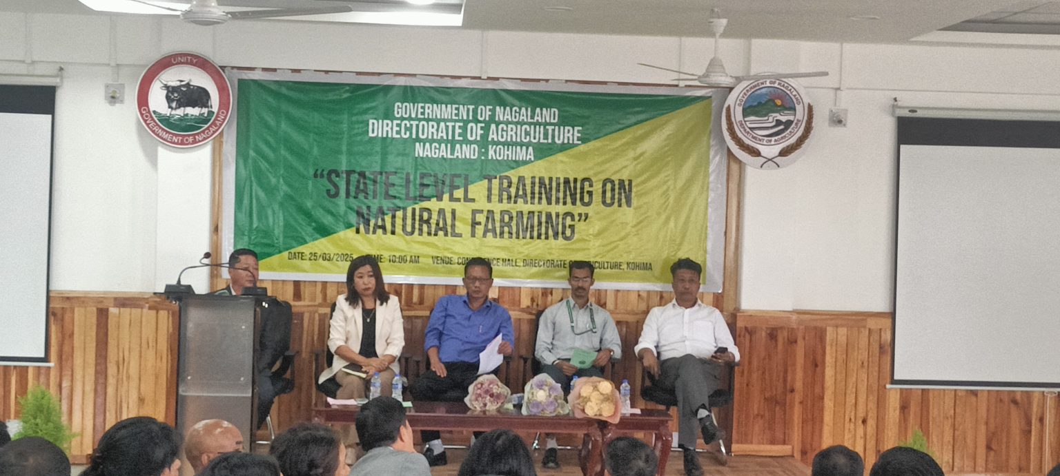 State Level Training on Natural Farming organized by ATMA Nagaland ...