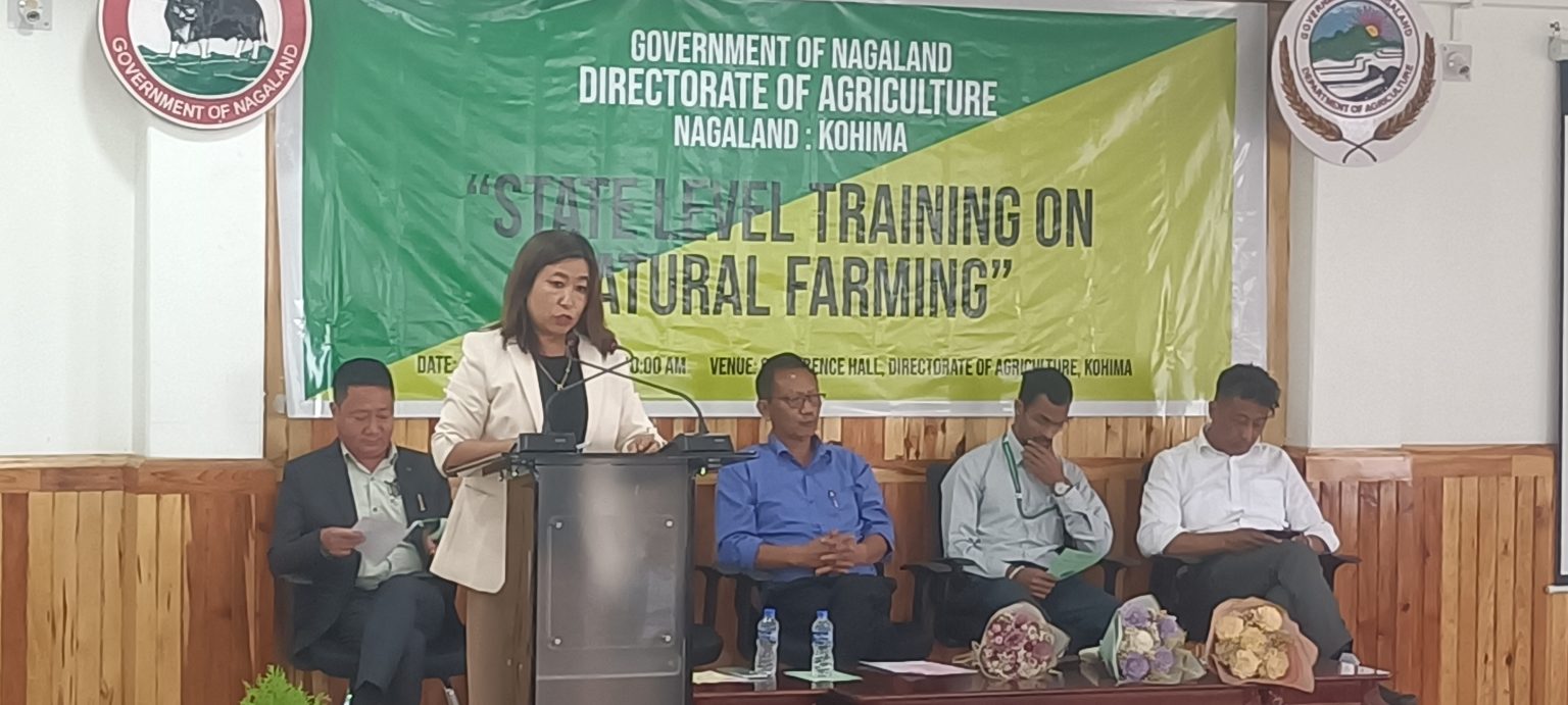 State Level Training on Natural Farming organized by ATMA Nagaland ...
